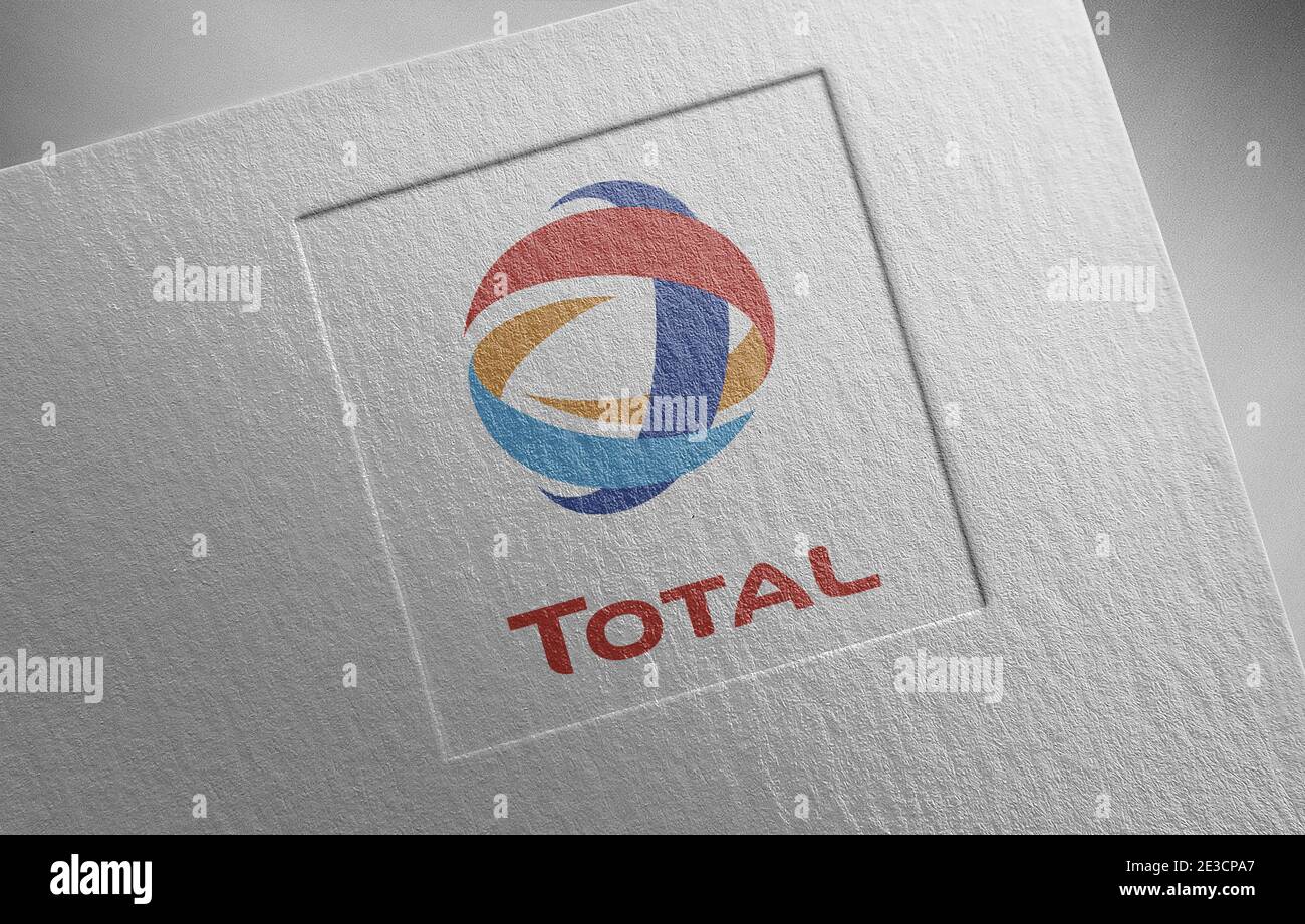 Total logo Banque d'image et photos - Alamy