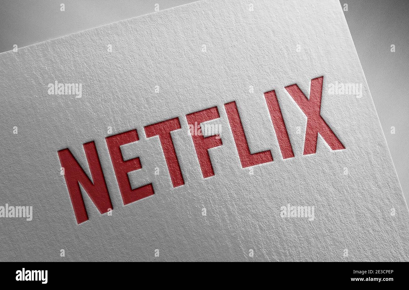 Netflix logo Banque de photographies et d’images à haute résolution - Alamy