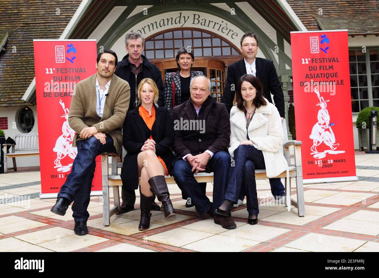 Les membres du jury Vincent Elbaz, Ludive Sagnier, Eric-Emmanuel ...