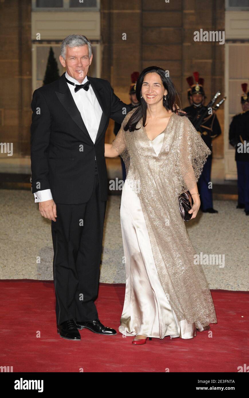 L'ambassadeur de France au Liban André Parant et sa femme Maya arrivent ...