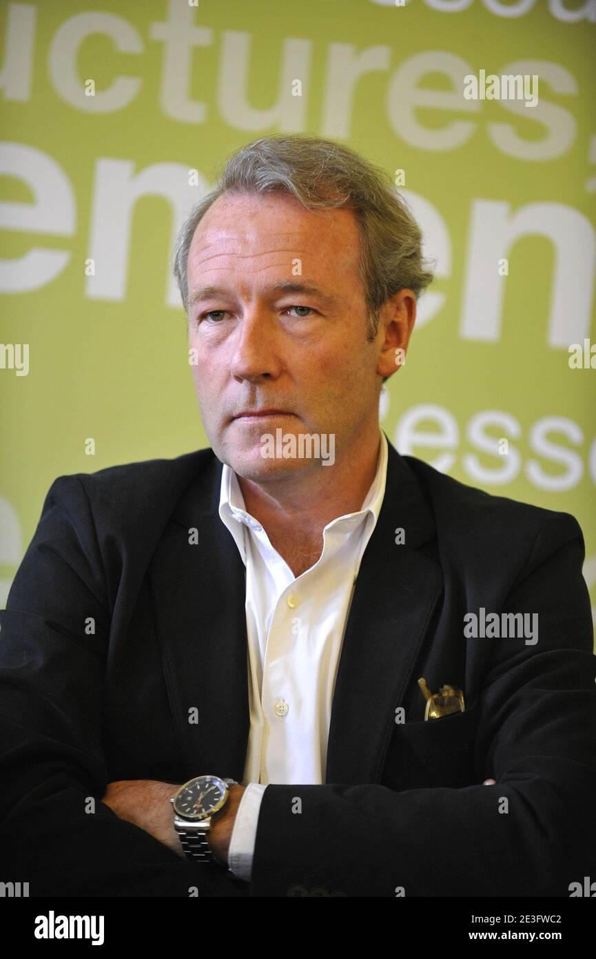 Christophe Chenut Directeur général de Lacoste lors de la présentation ...