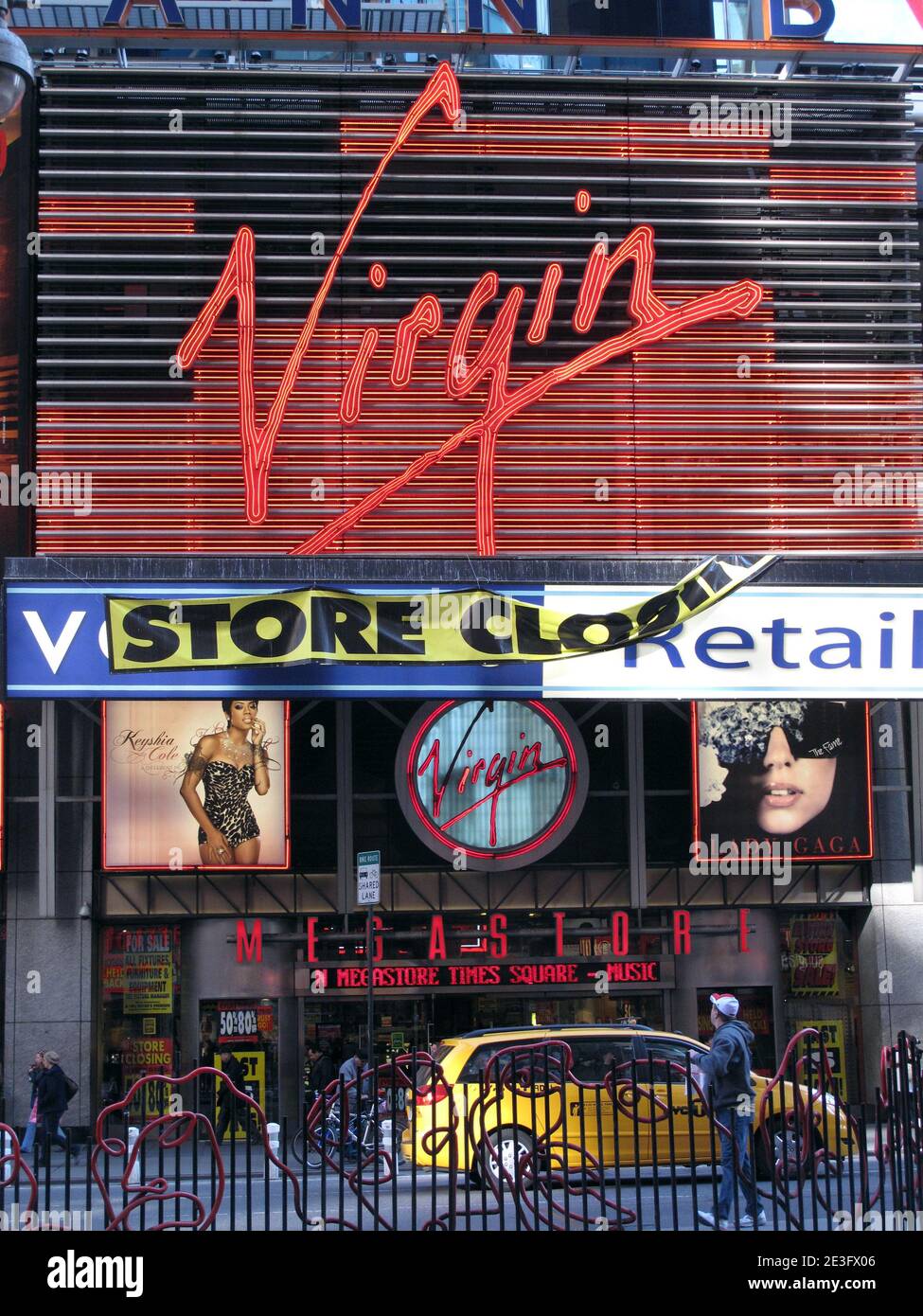 Virgin megastore times square Banque de photographies et d’images à ...