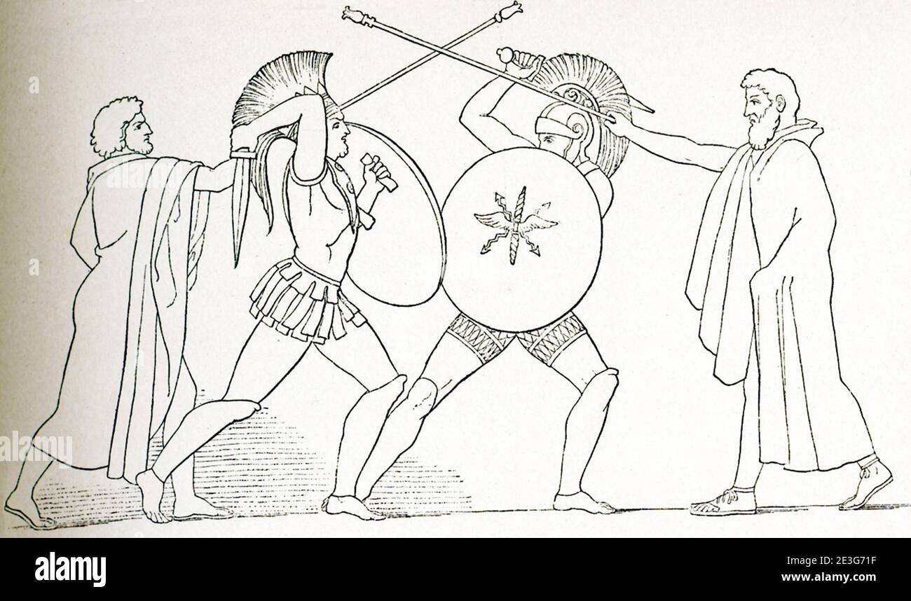 Hector greek mythology Banque de photographies et d’images à haute ...