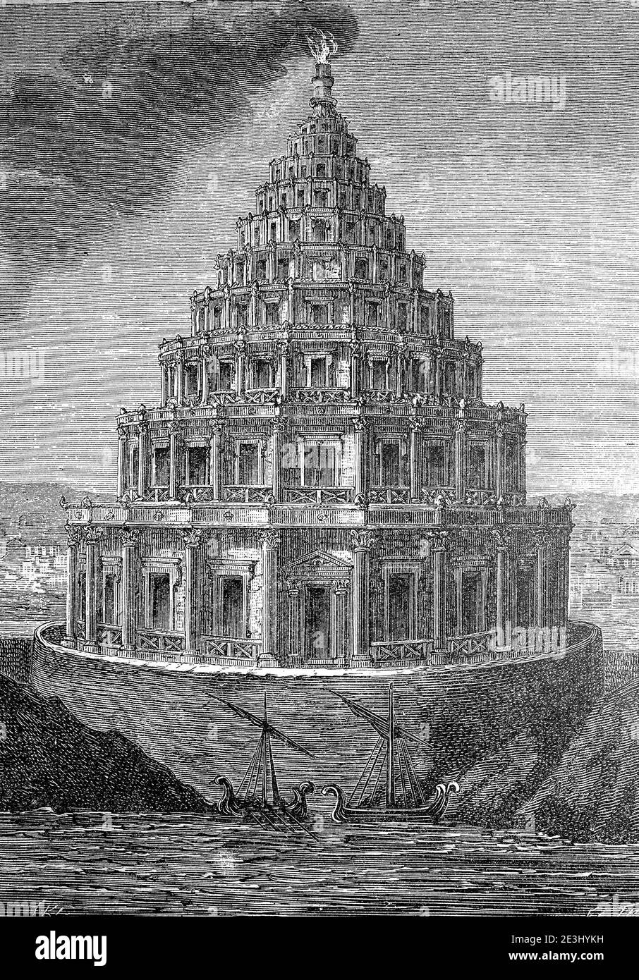 Le phare d'alexandrie Banque de photographies et d’images à haute ...
