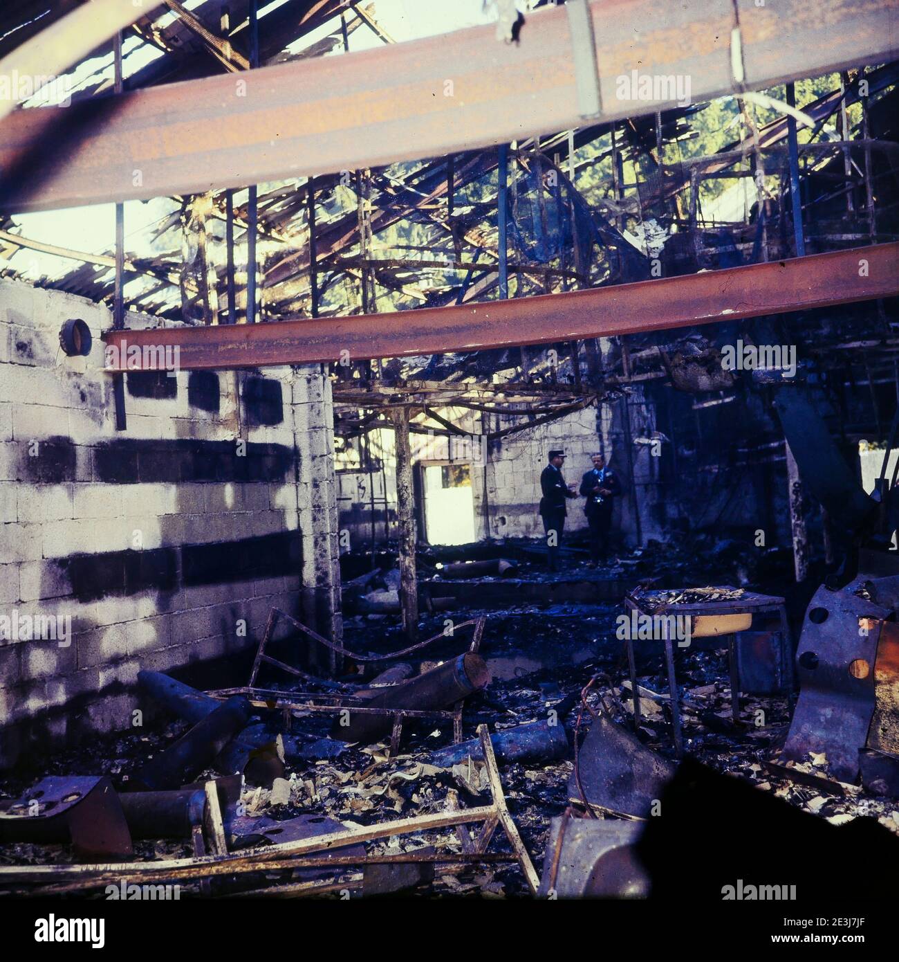 Un incendie dramatique à la discothèque 5/7 fait 146 victimes, Saint-Laurent du Pont, Isere ...