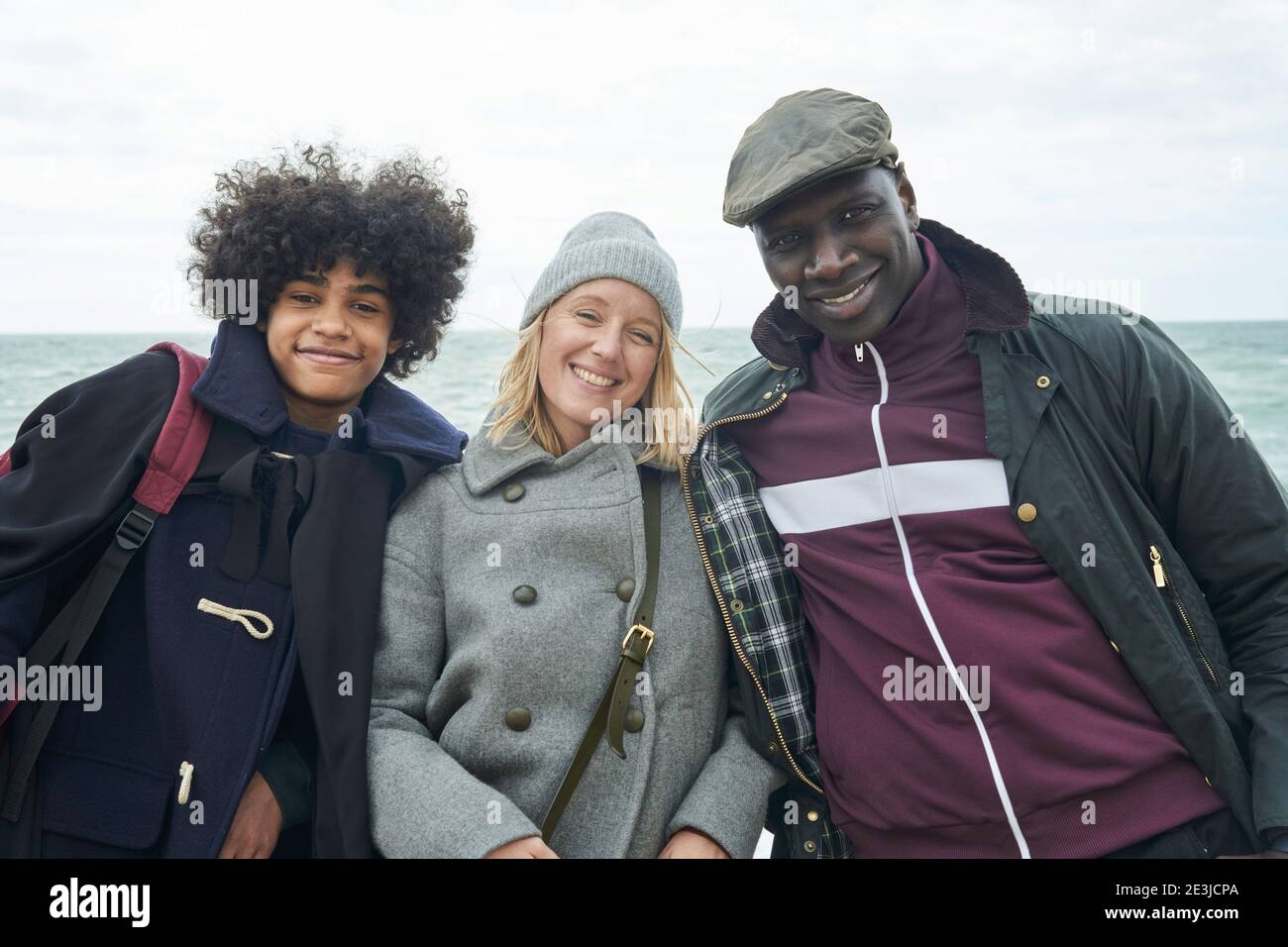 ETAN Simon, Ludivine Sagnier, Omar Sy, Lupin (2021) photo: Emmanuel ...