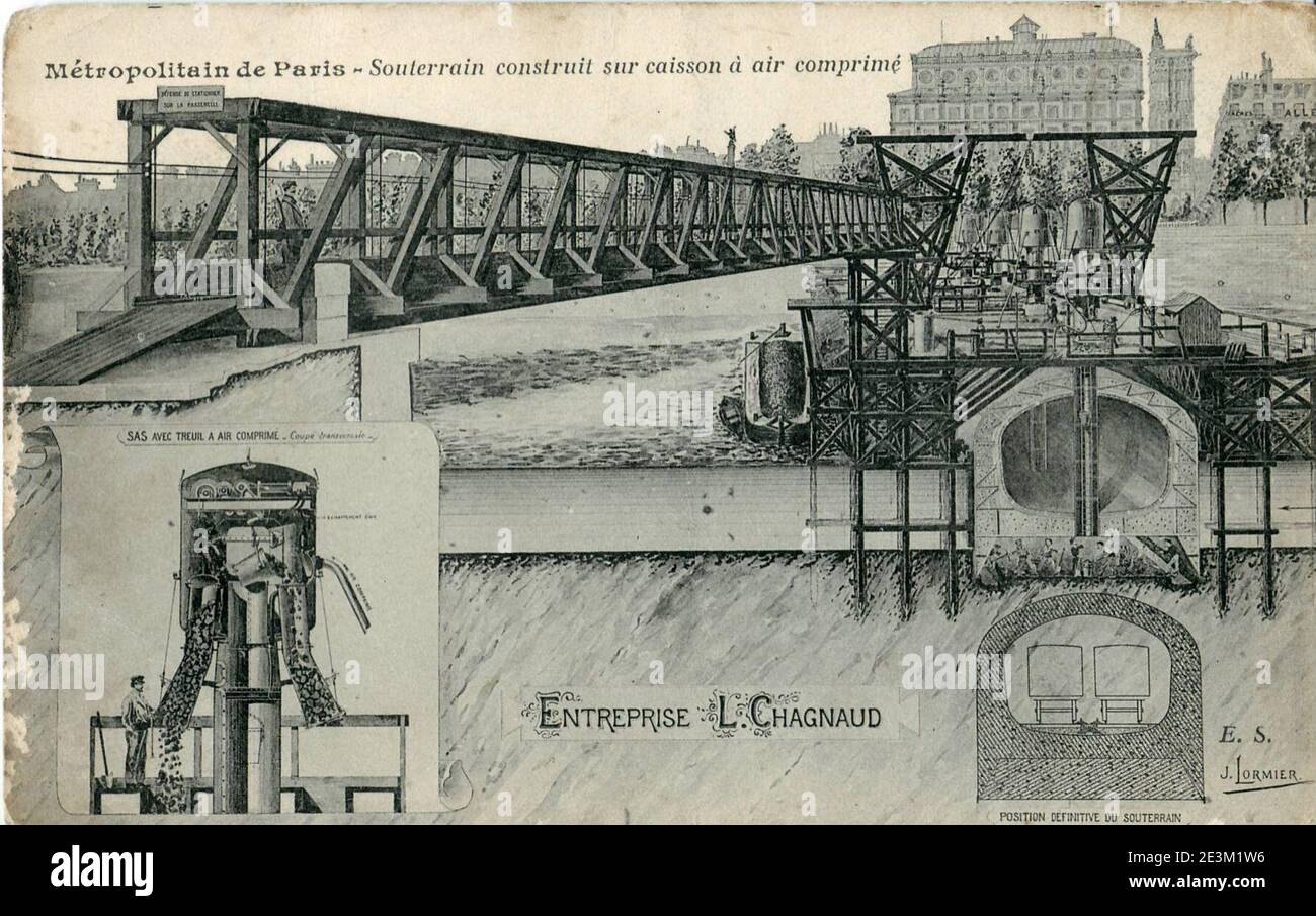 Paris souterrain Banque de photographies et d’images à haute résolution ...