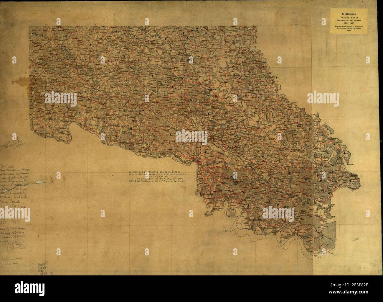 Nouvelle carte du kent en virginie Banque de photographies et d’images ...