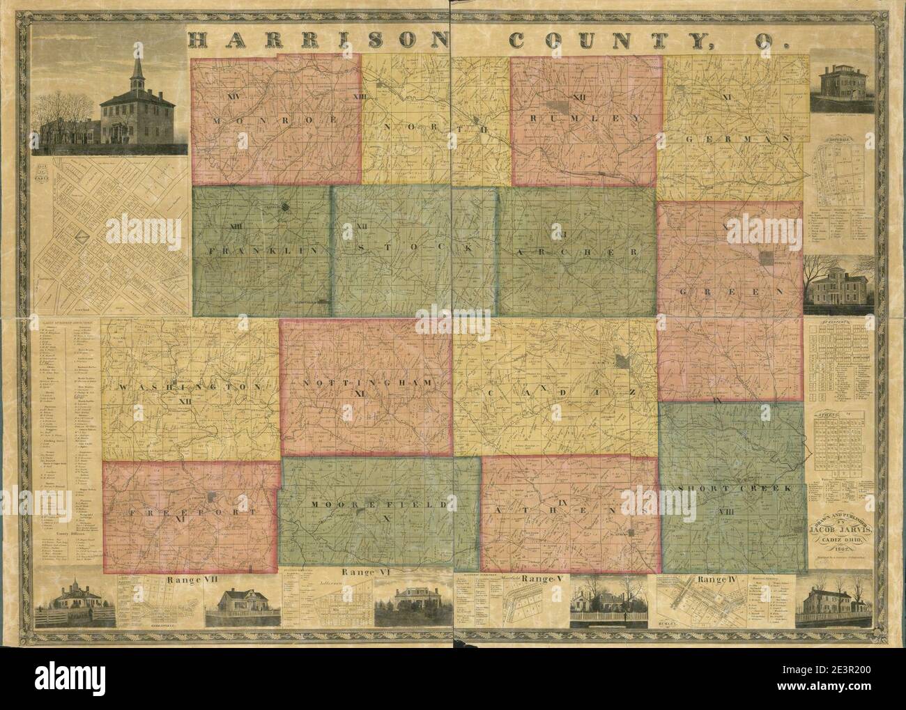 Harrison map Banque de photographies et d’images à haute résolution - Alamy