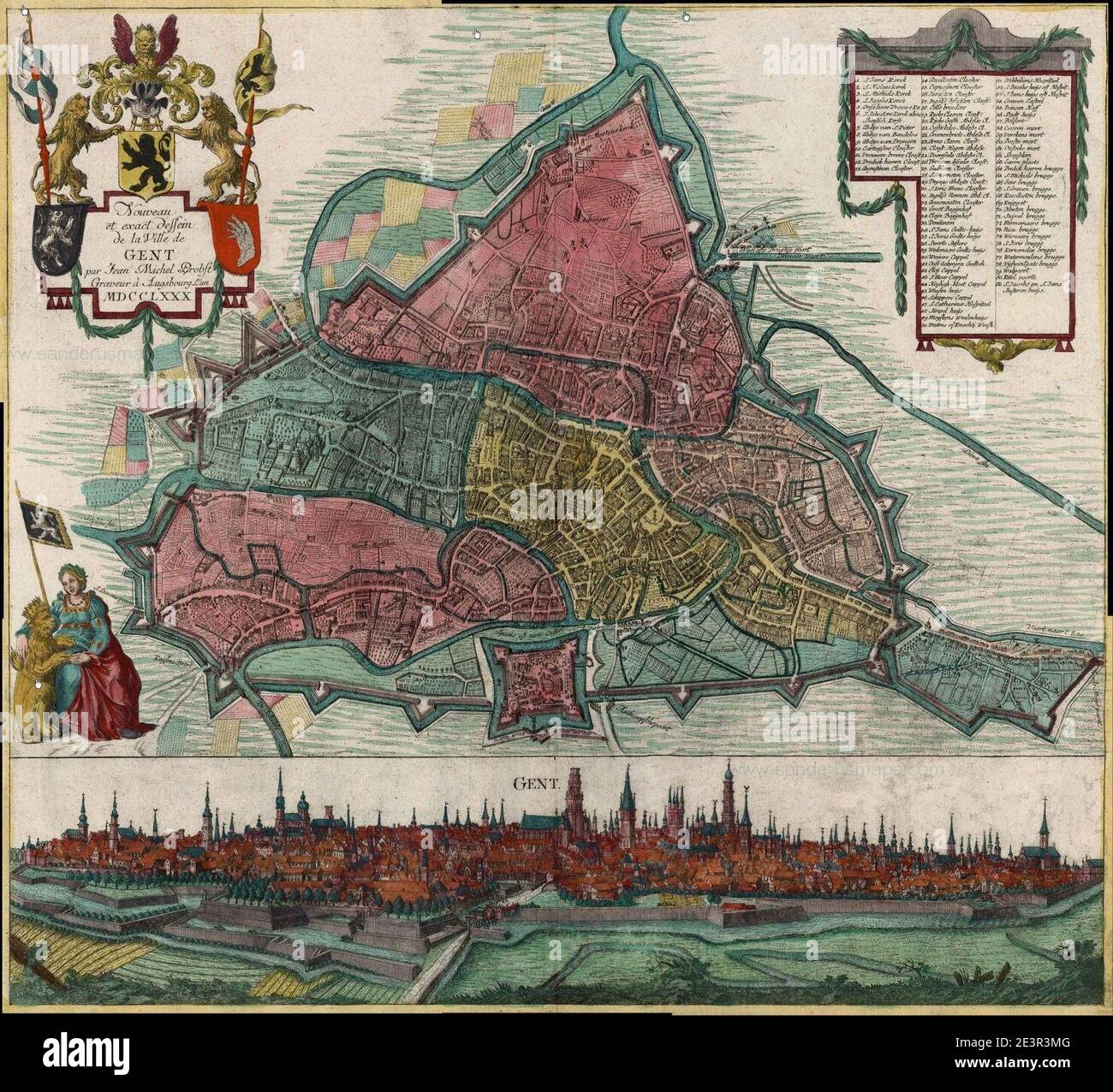 Seutter map Banque de photographies et d’images à haute résolution - Alamy