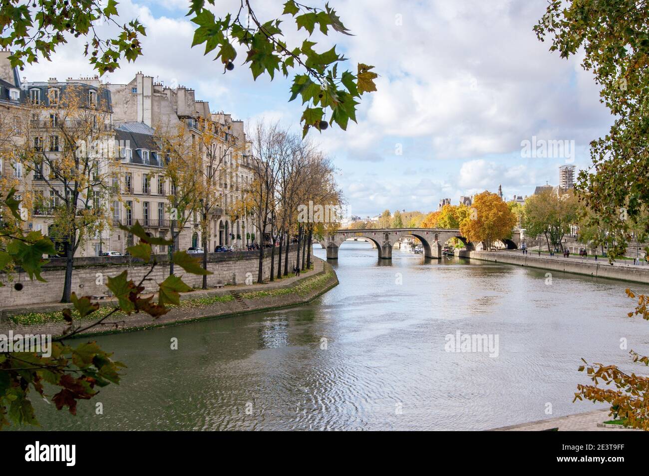 Pont marie bridge paris Banque de photographies et d’images à haute ...