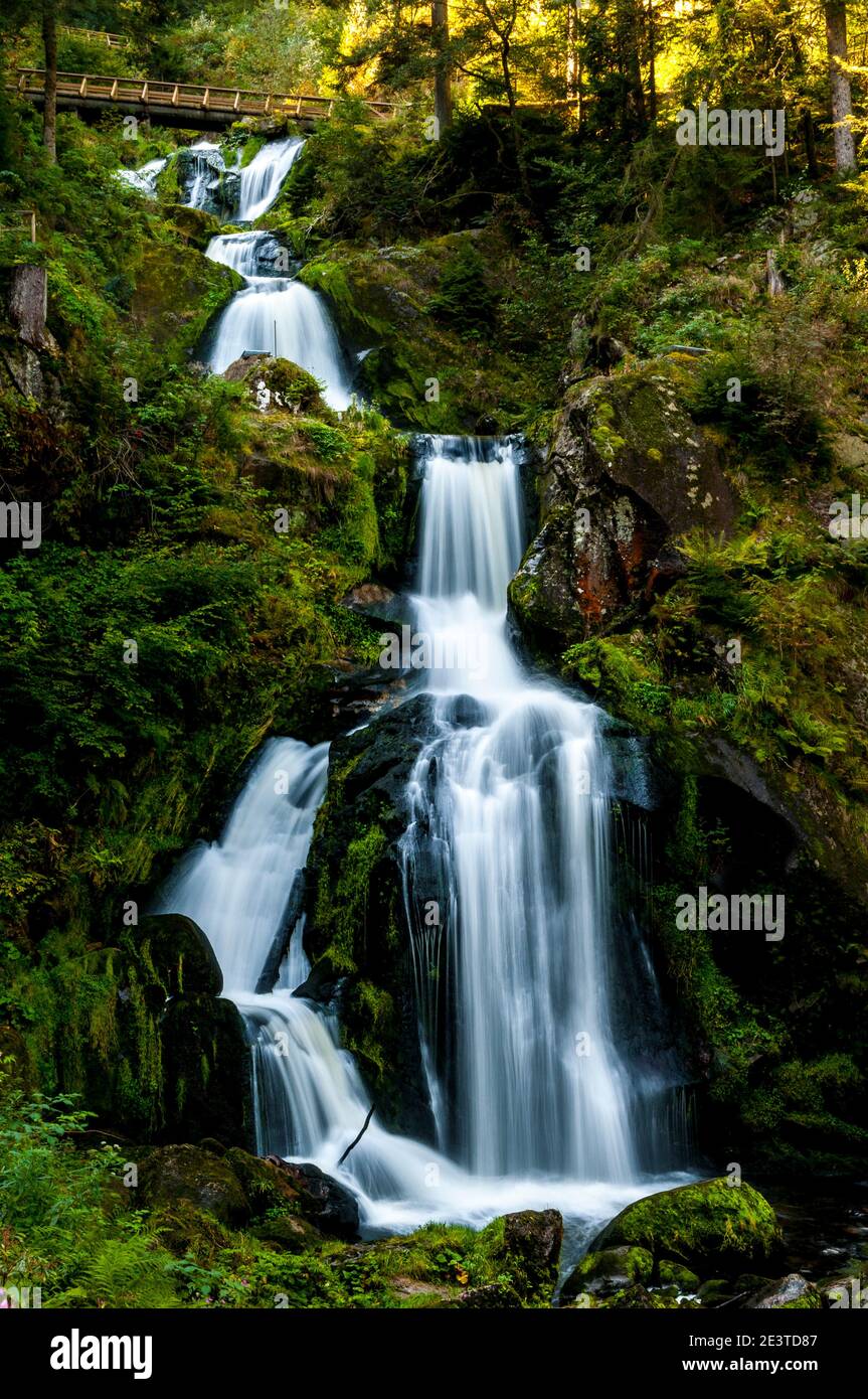 Waterfall of triberg Banque de photographies et d’images à haute ...