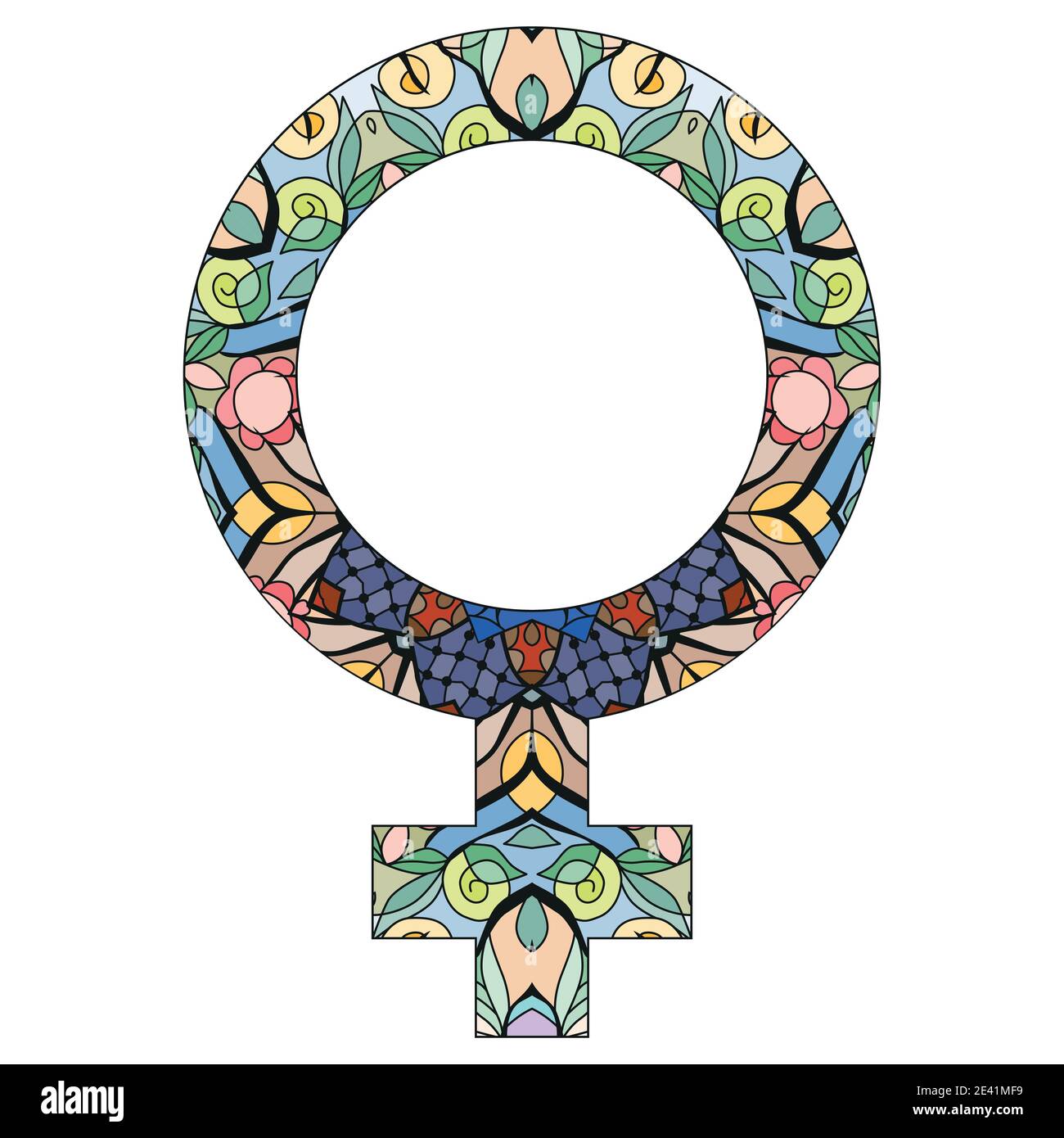 Symbole de vénus Banque d'images vectorielles - Alamy