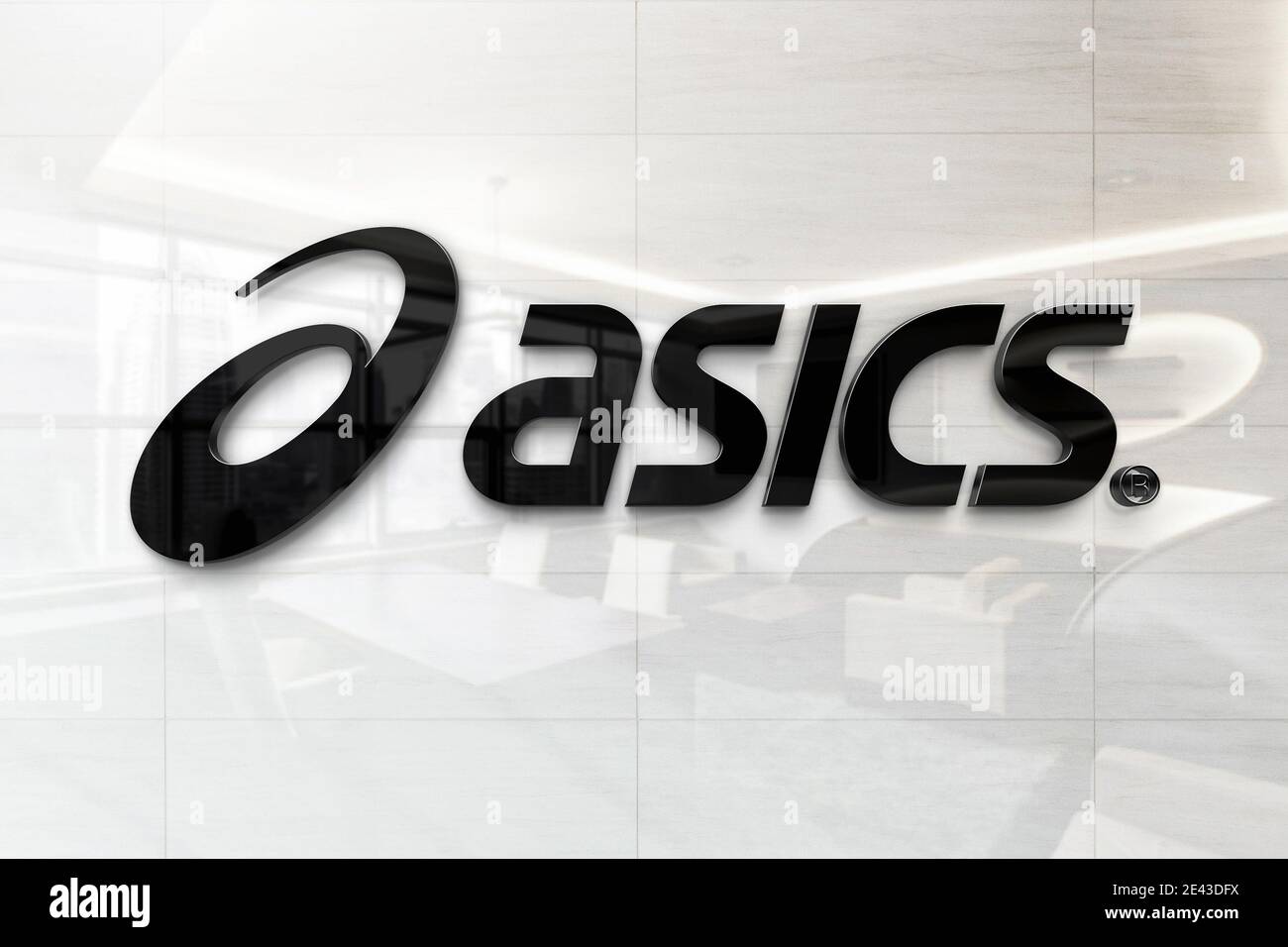 Asics logo Banque de photographies et d’images à haute résolution - Alamy