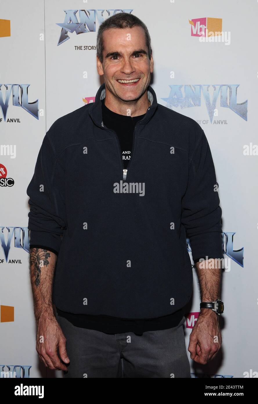Henry Rollins arrive à la première de 'Anvil! L'histoire d'Anvil', qui ...