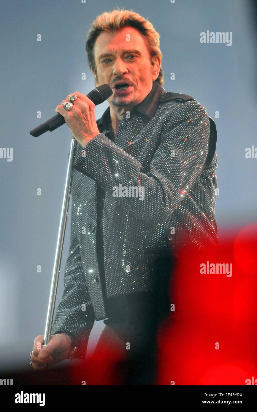 Johnny hallyday concert stade de france Banque de photographies et d ...