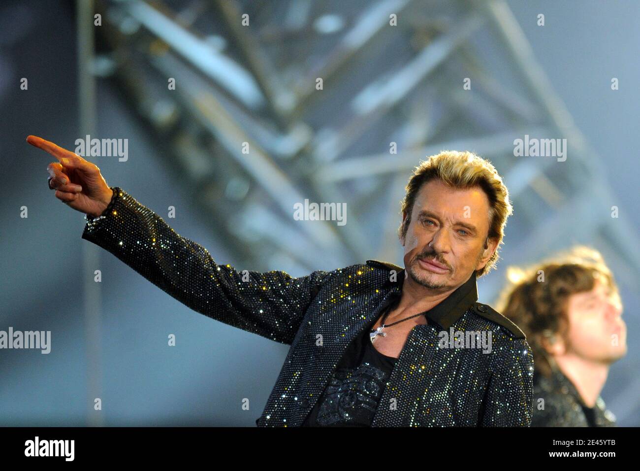 Johnny hallyday concert stade de france Banque de photographies et d ...