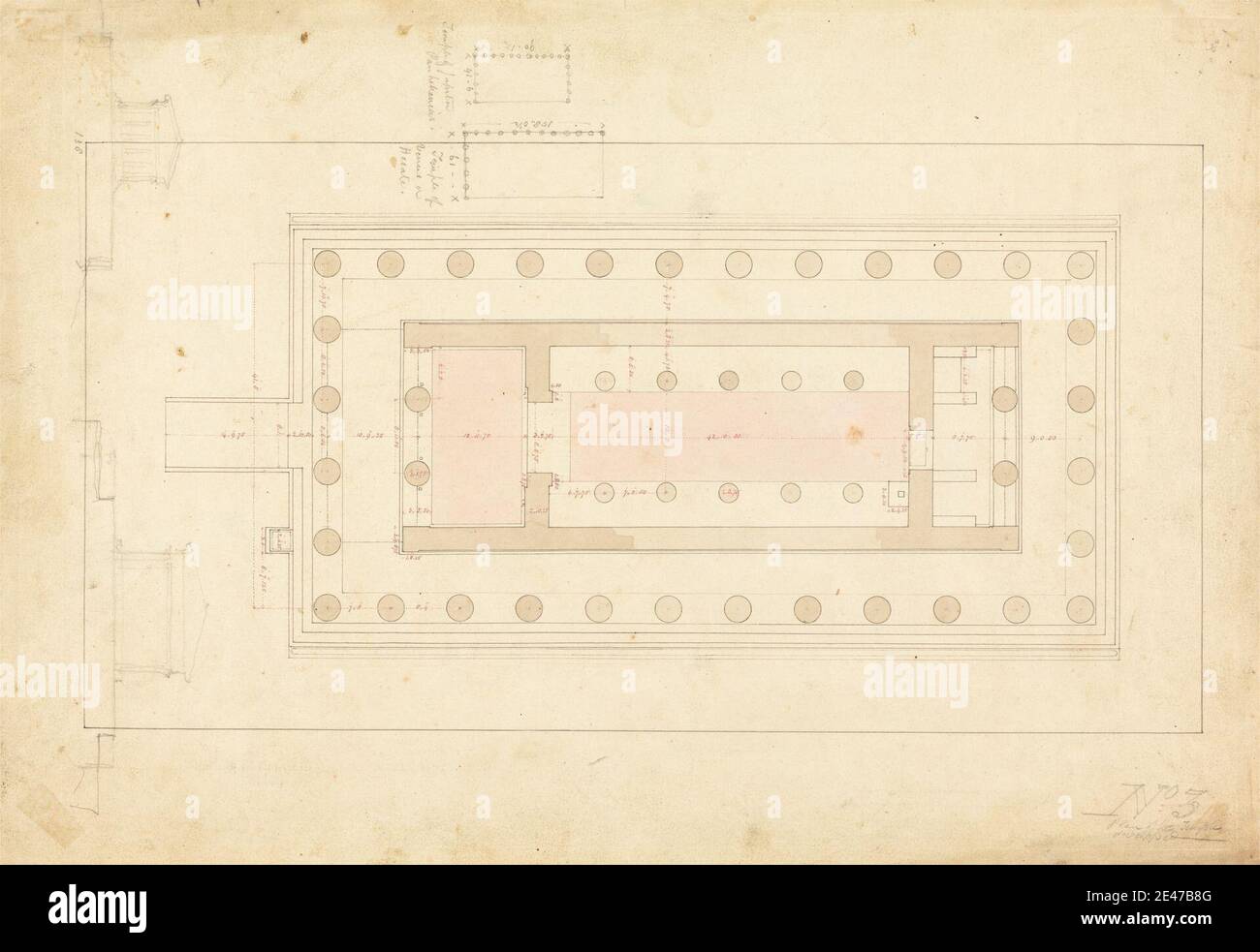 Temple Plan Banque d'image et photos - Alamy