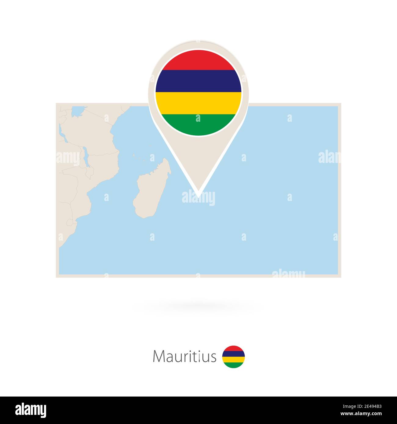 île maurice carte vectoriel Banque de photographies et d’images à haute ...