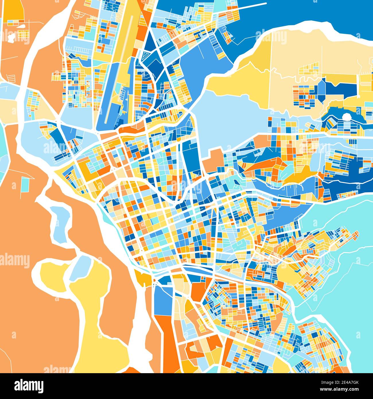 Neiva mapa de colombia Banque de photographies et d’images à haute ...