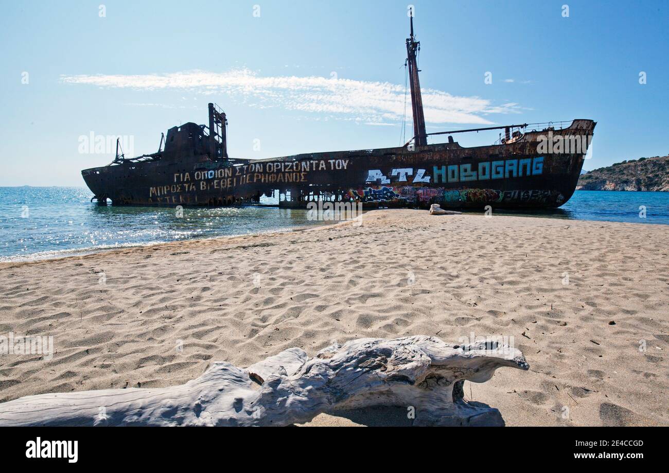 Die dimitrios war ein kustenmotorschiff Banque de photographies et d ...