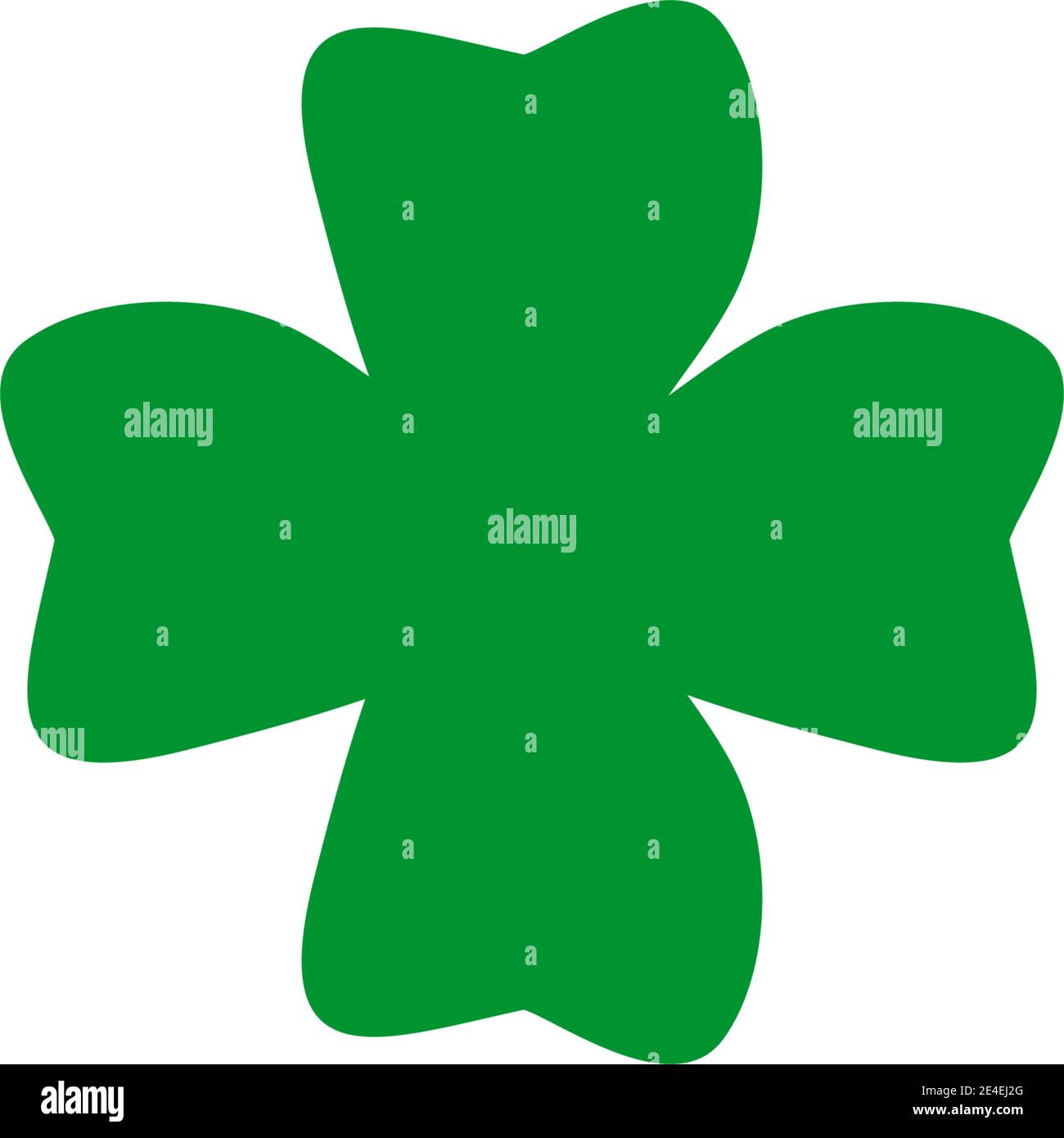 Logo De Feuille De Trèfle Banque d'image et photos - Alamy