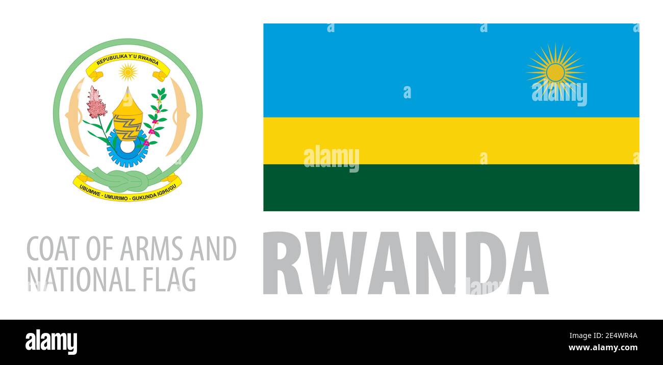 Drapeau vecteur nation rwanda kigali Banque de photographies et d ...