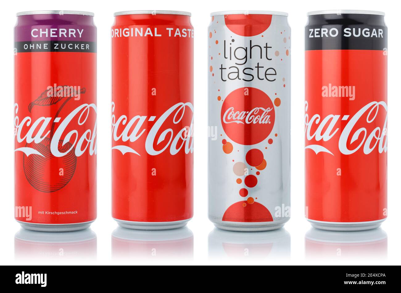 Une canette de coca cola coca Banque de photographies et d’images à ...