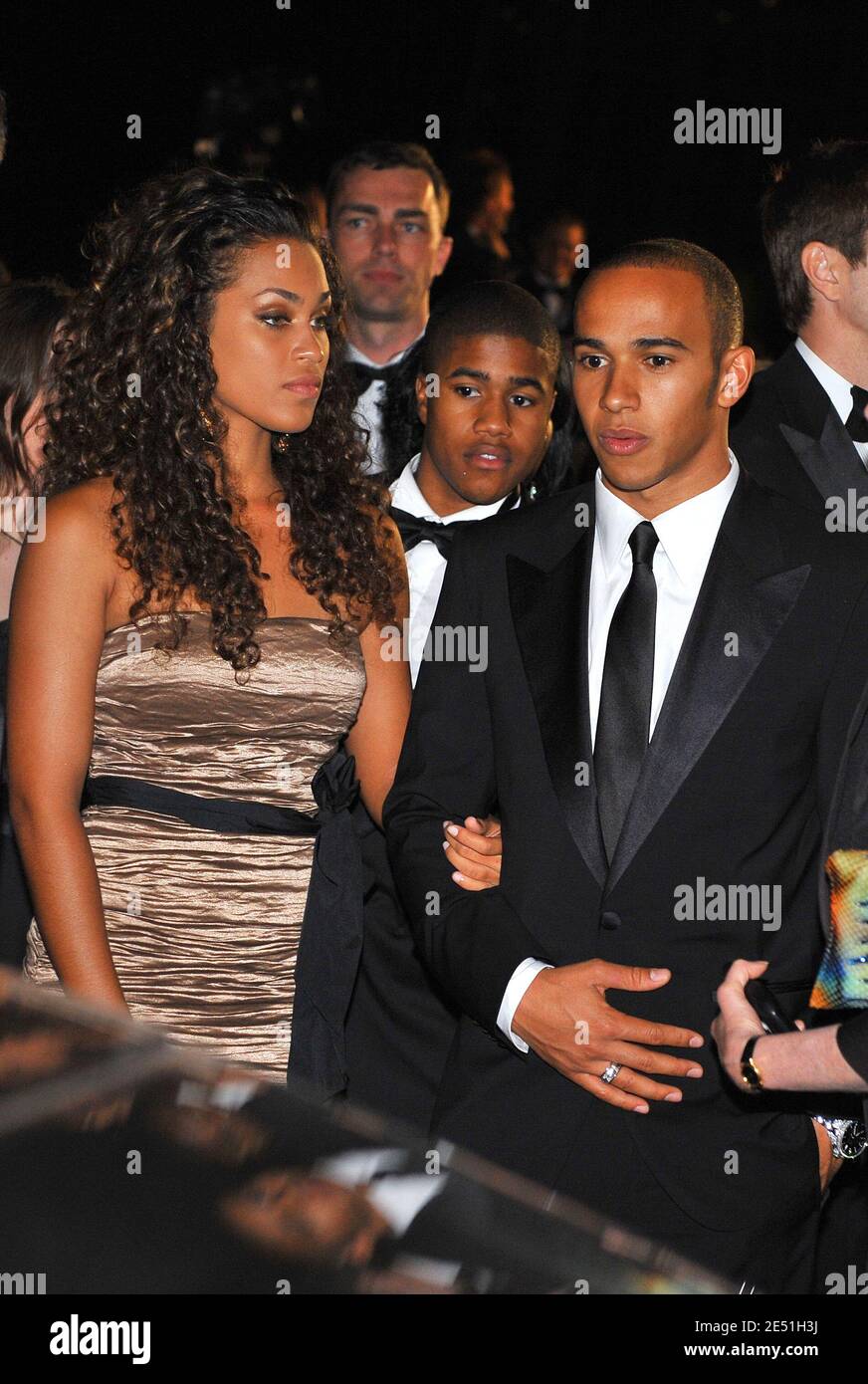 Petite amie de lewis hamilton Banque de photographies et d’images à ...
