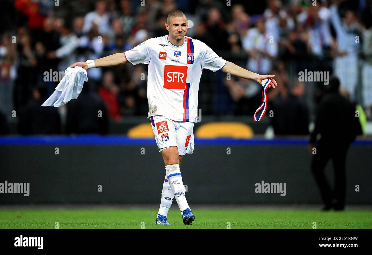 Karim Benzema Olympique Lyon Stade Banque d'image et photos - Alamy