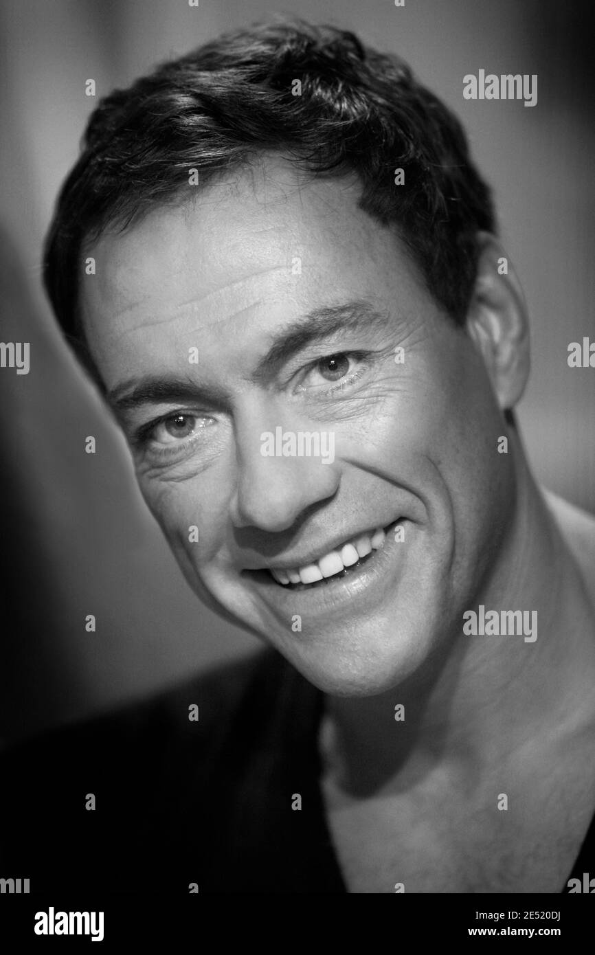 Jean claude van damme Banque d'images noir et blanc - Alamy