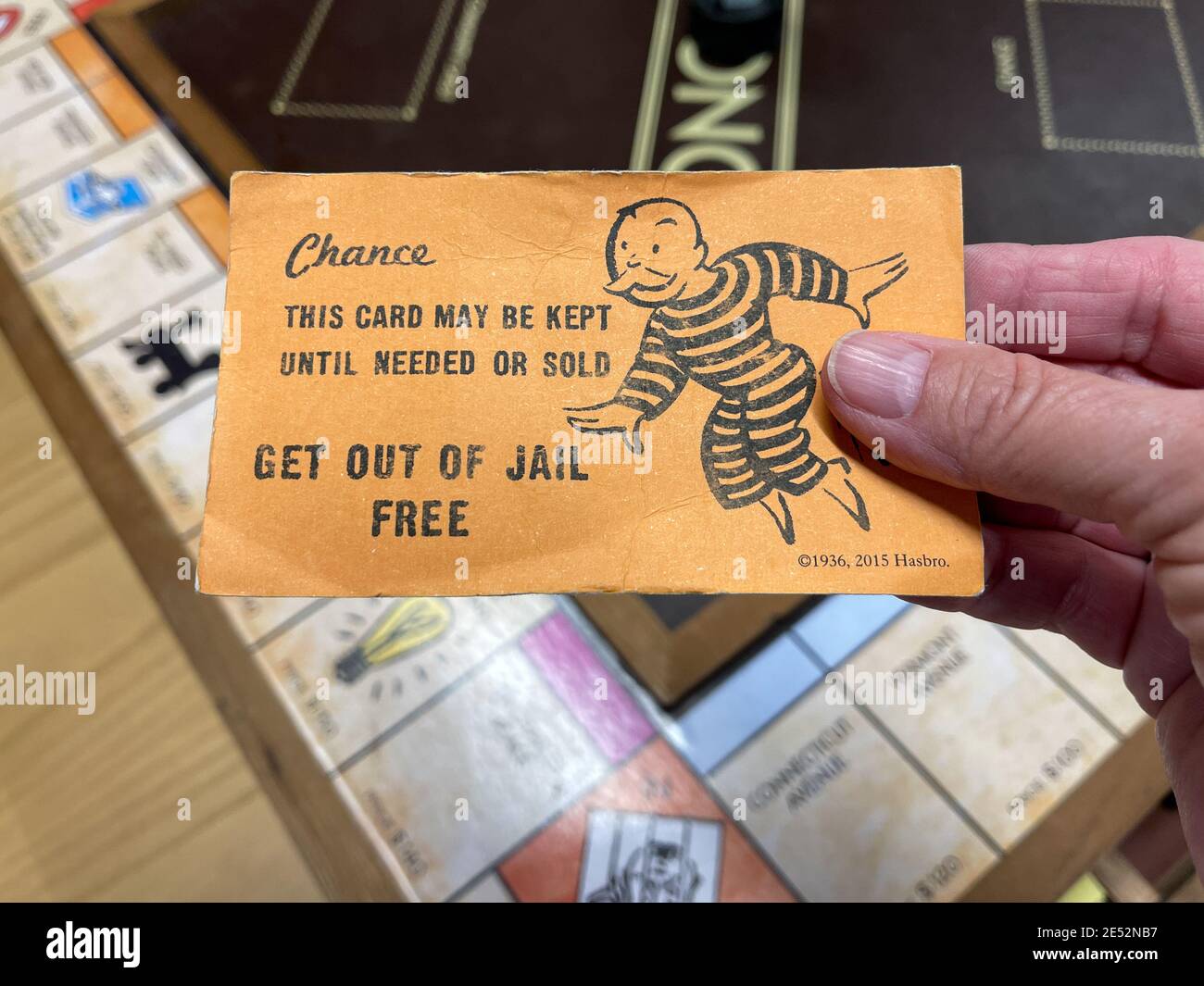 Get out of jail monopoly Banque de photographies et d’images à haute ...