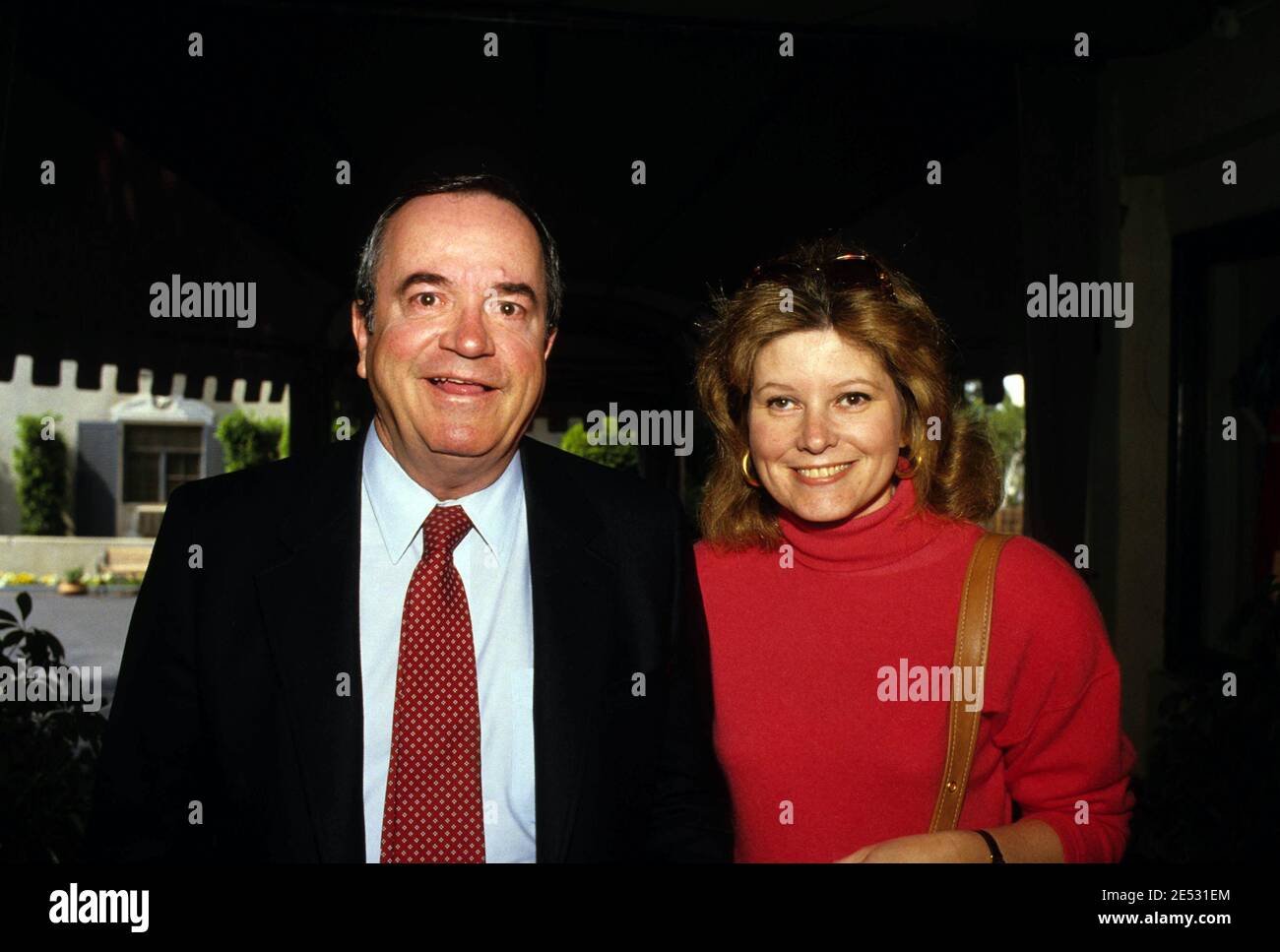 David Doyle et Ann Doyle 04/07/1986 crédit : Ralph Dominguez/MediaPunch ...