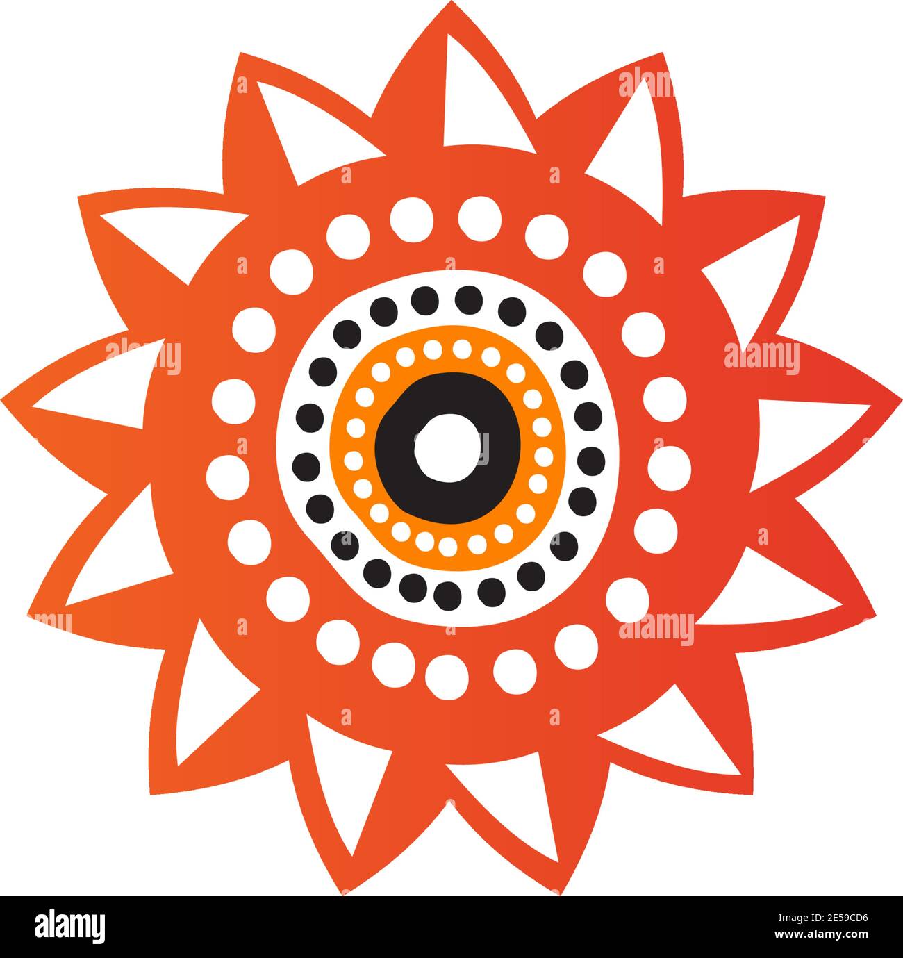 Symbole Autochtone Banque d'images vectorielles - Alamy