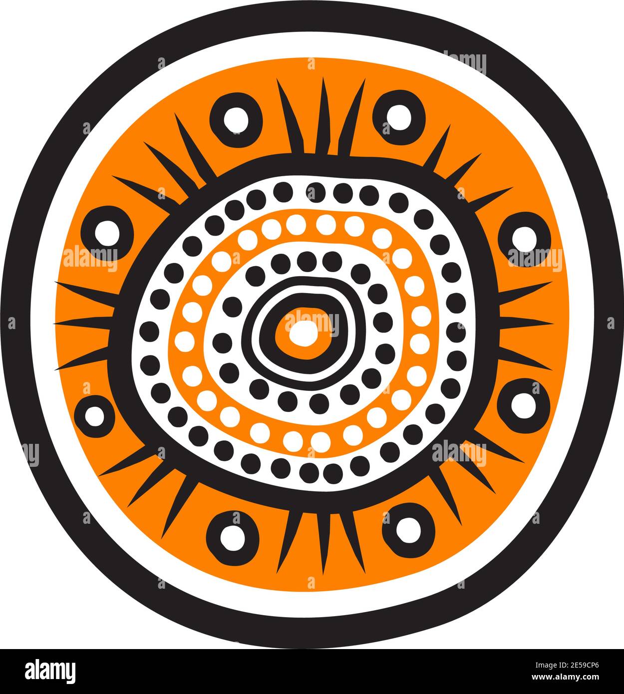 Symbole Autochtone Banque d'images vectorielles - Alamy