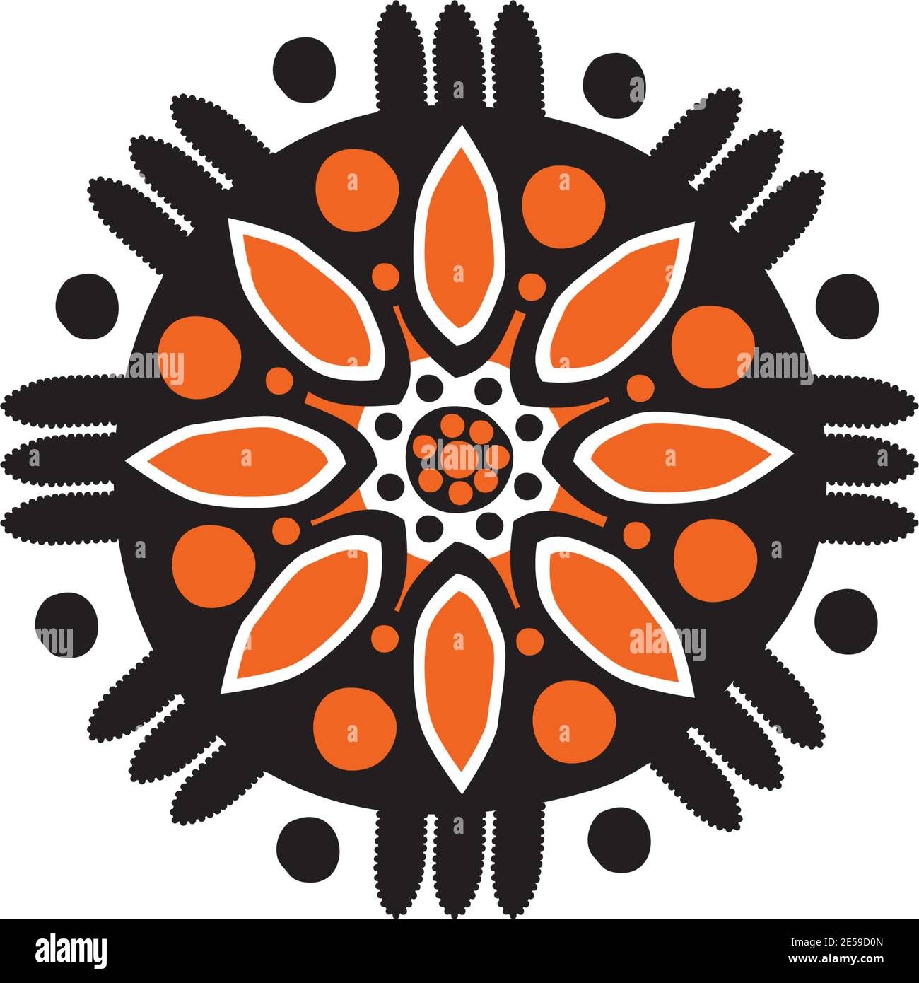 Symbole Autochtone Banque d'images vectorielles - Alamy