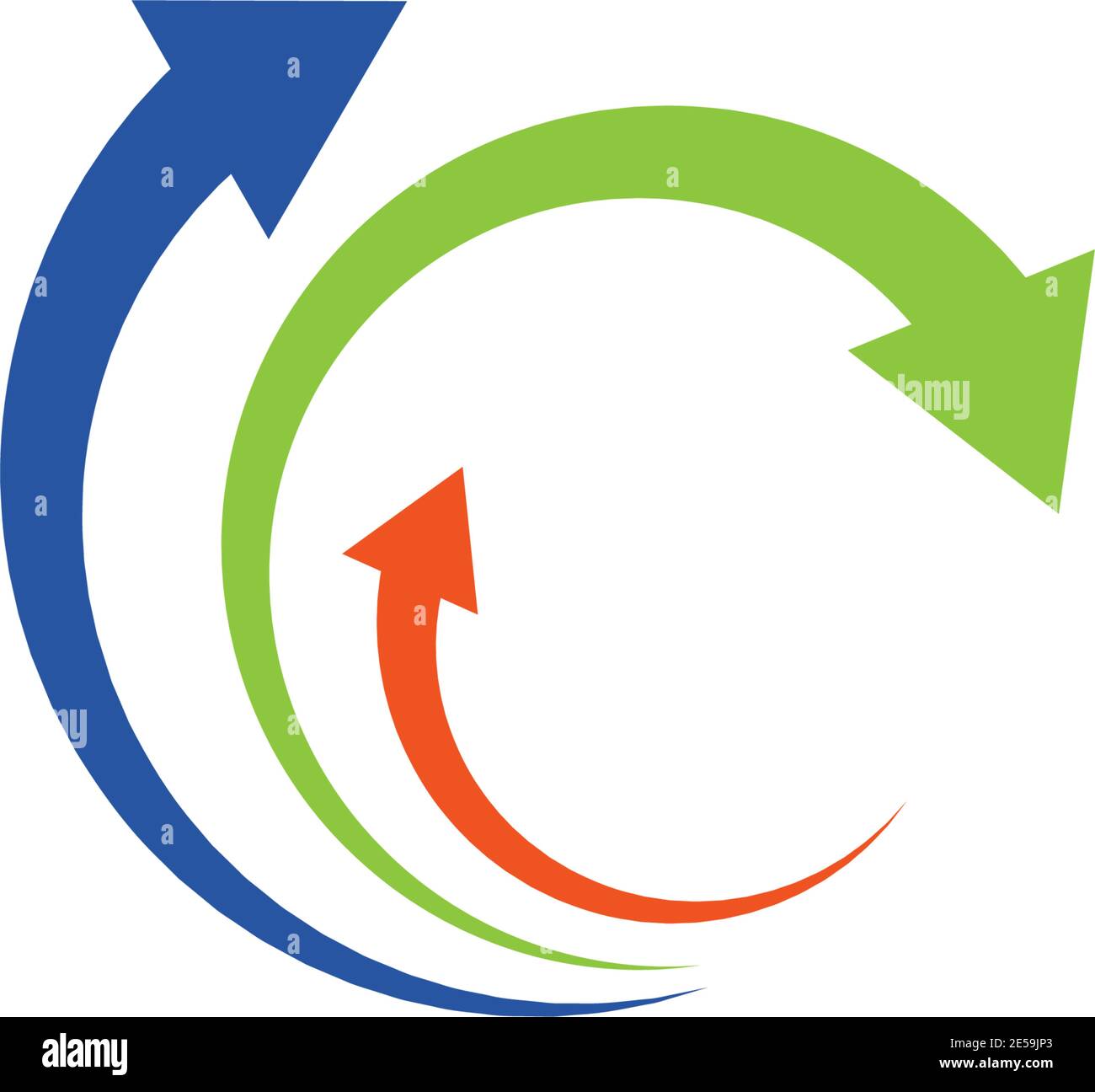 Flèches vector illustration Logo Icône Template design Image ...