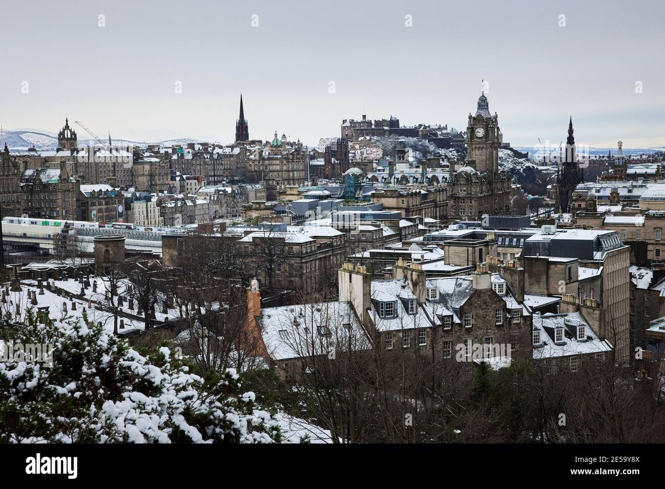 Balmoral castle winter Banque de photographies et d’images à haute ...