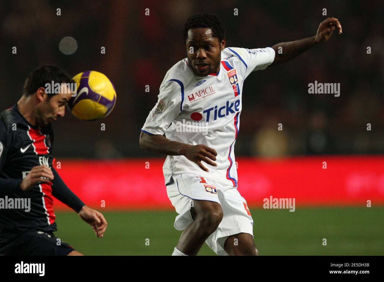 Ludovic giuly lyon Banque de photographies et d’images à haute ...