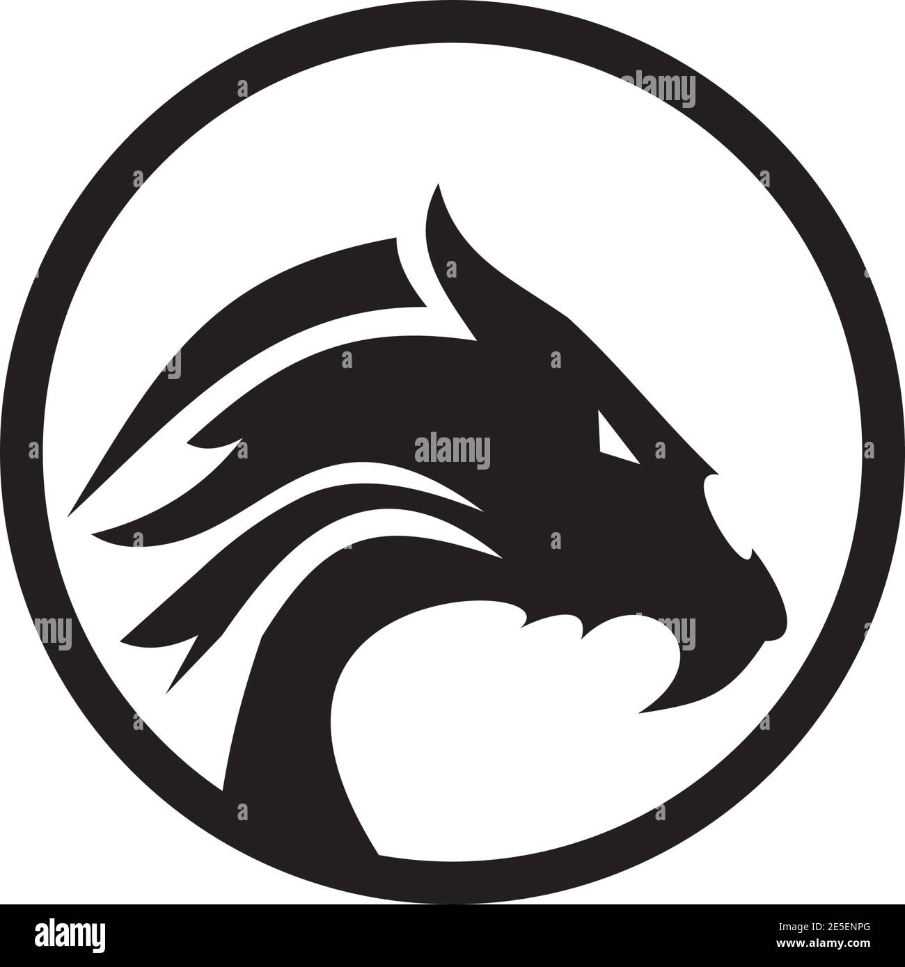 Mythology legend beast monster Banque d'images vectorielles - Alamy