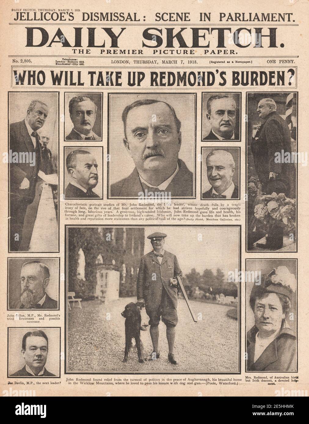 John redmond mp Banque de photographies et d’images à haute résolution ...