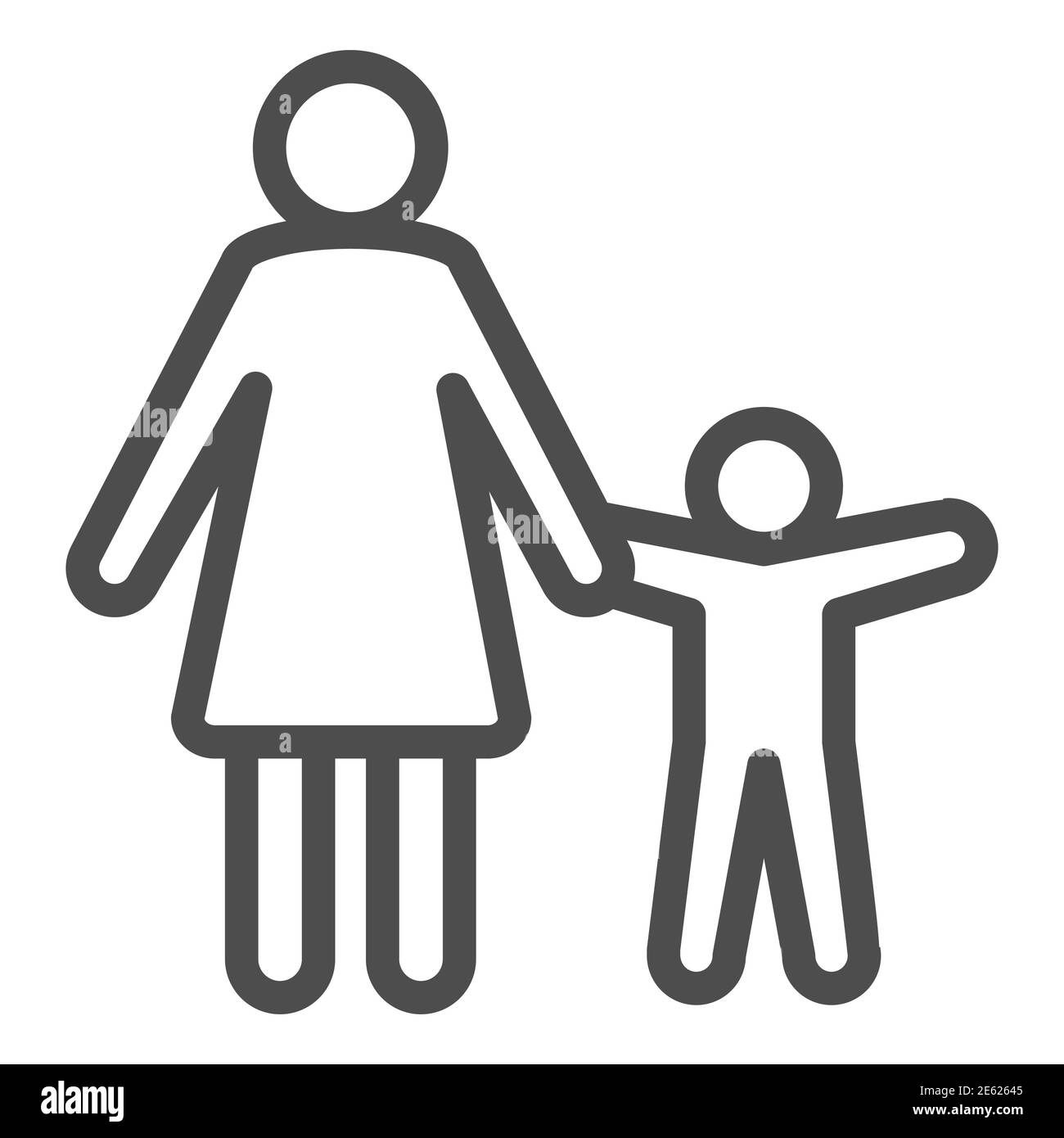 Symbole enfant Banque d'images noir et blanc - Page 2 - Alamy