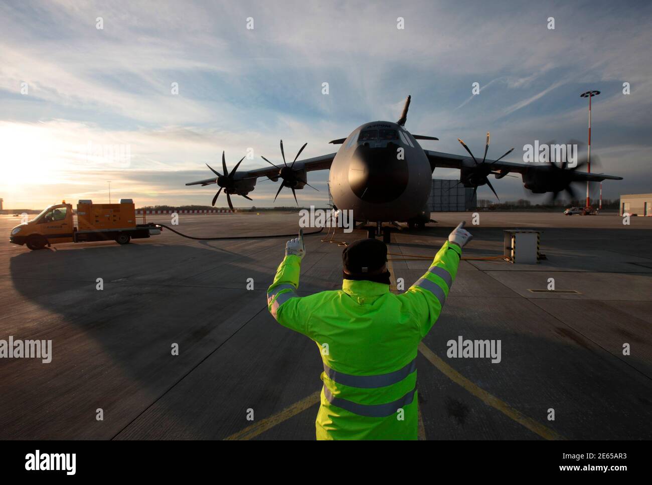 Cockpit military transport aircraft airbus Banque de photographies et d ...