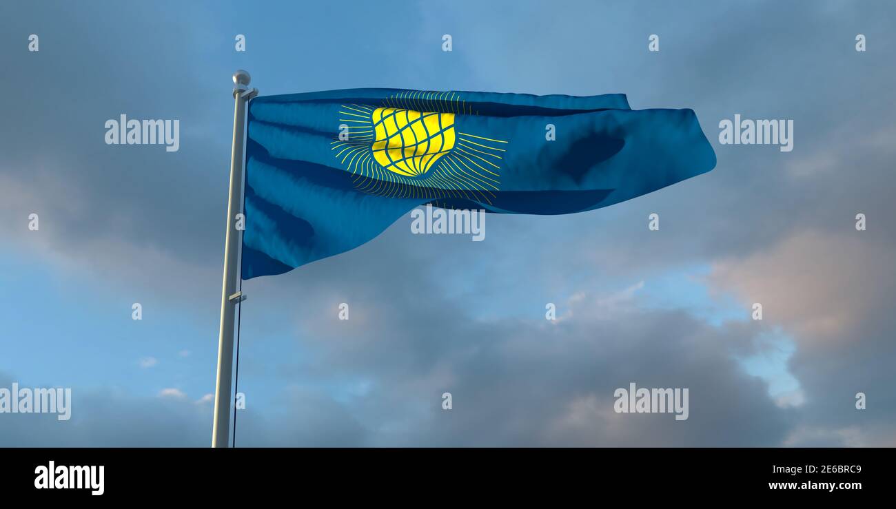 Drapeau des nations du commonwealth Banque de photographies et d’images ...
