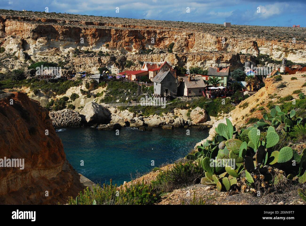 Le village de Popeye, sur l'île de Malte, est l'attraction la plus ...