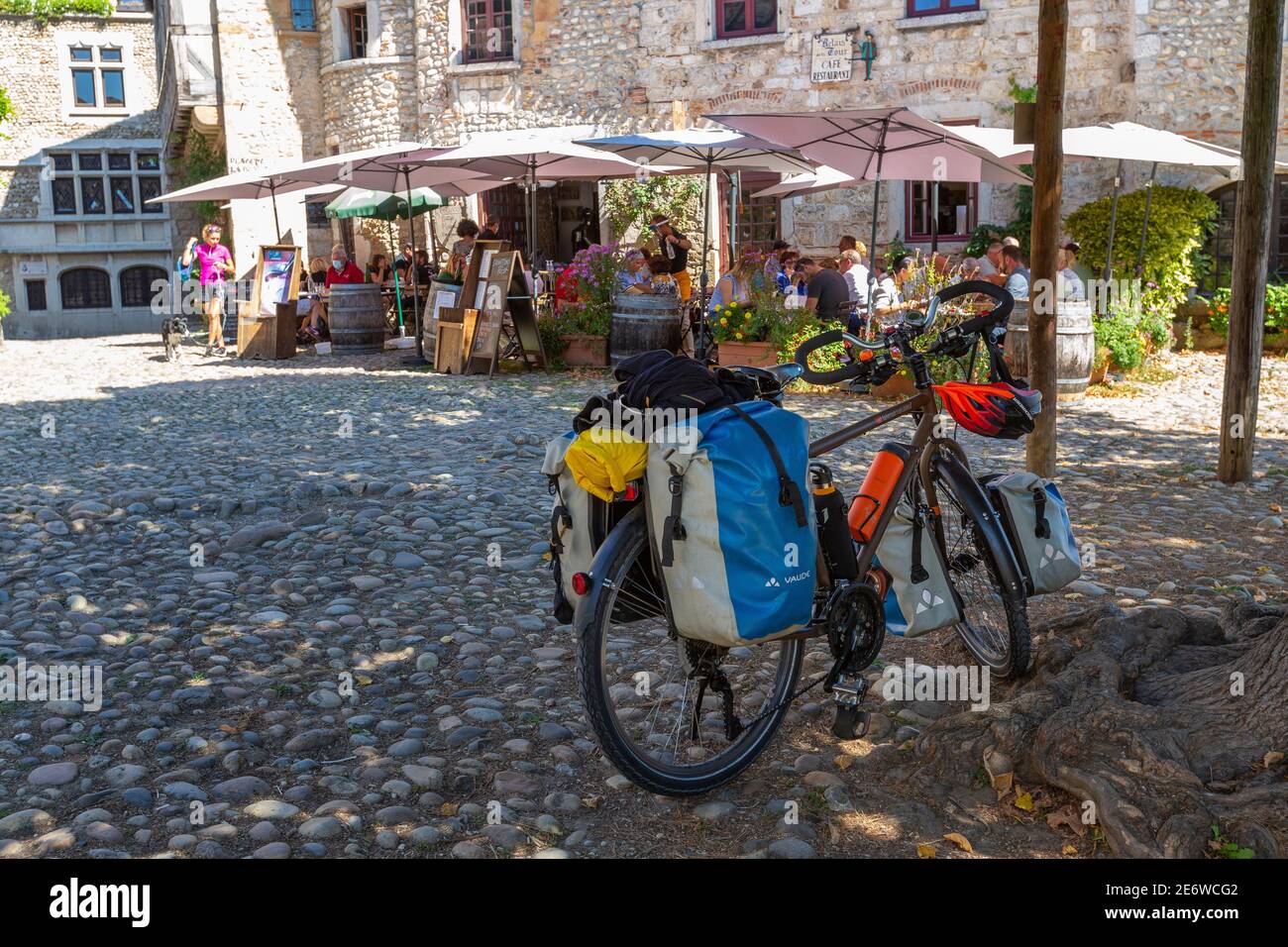 France, Ain, P?rouges, cité médiévale, marquée les plus Beaux villages ...