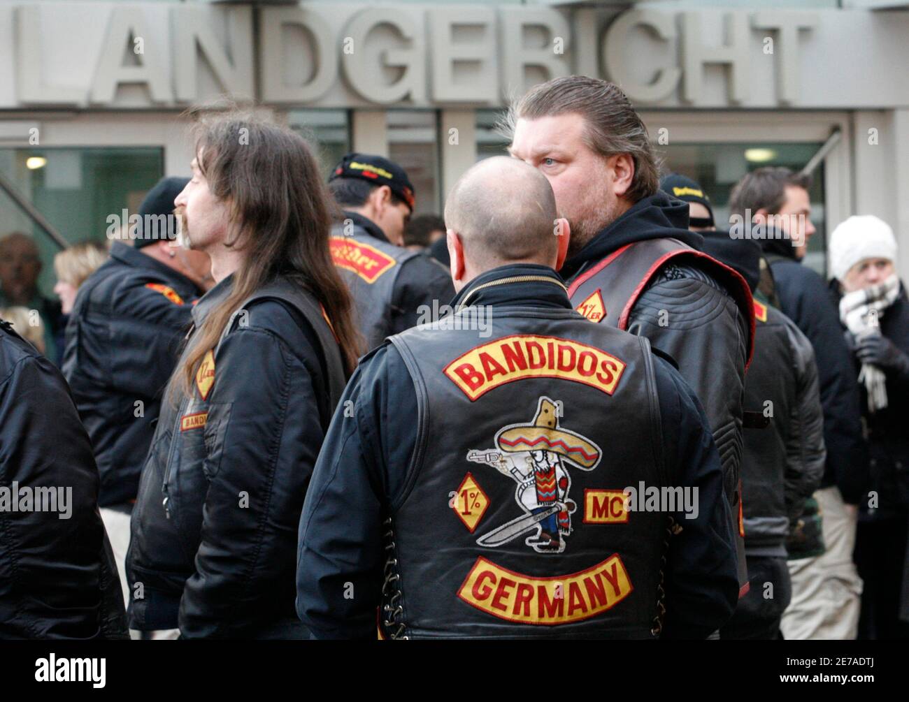 Bandidos Motorcycle Gang Banque d'image et photos - Alamy