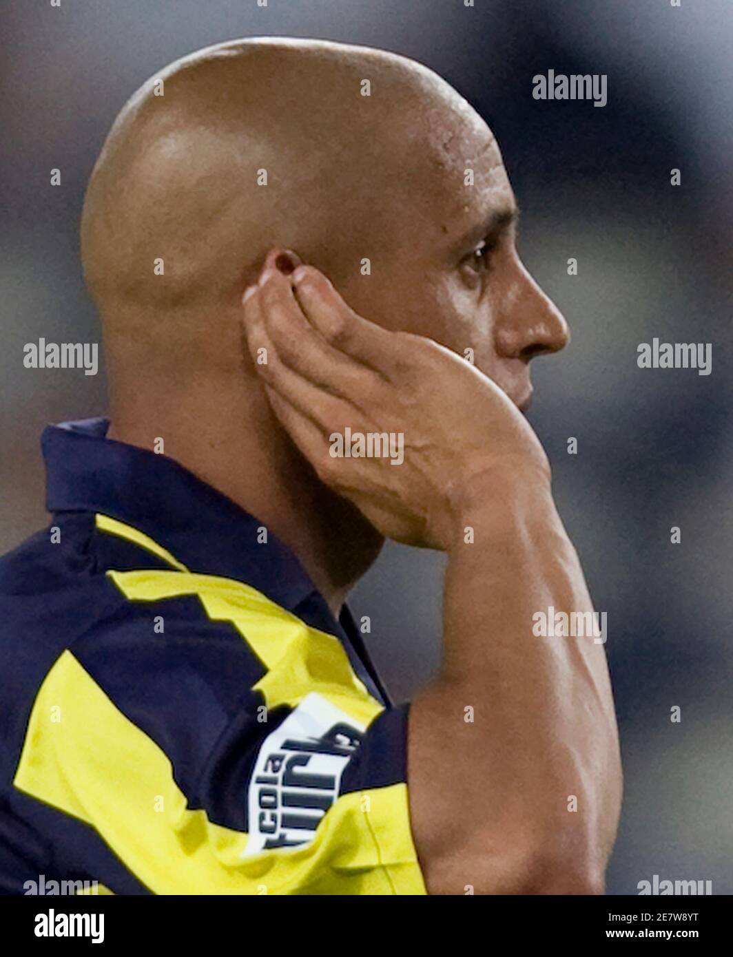Brazilian Soccer Player Roberto Carlos Banque d'image et photos - Alamy