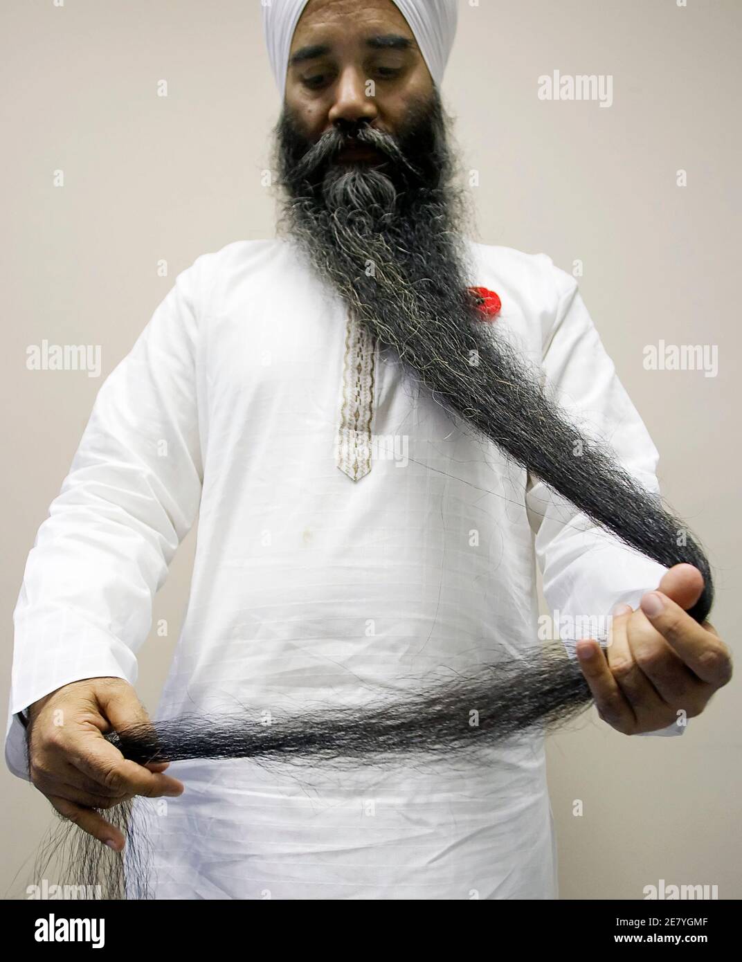 La plus longue barbe du monde Banque de photographies et d’images à ...