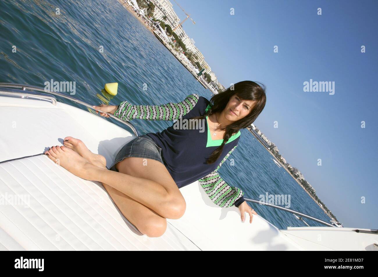 EXCLUSIF. L'actrice française Anne Caillon pose pour notre photographe ...